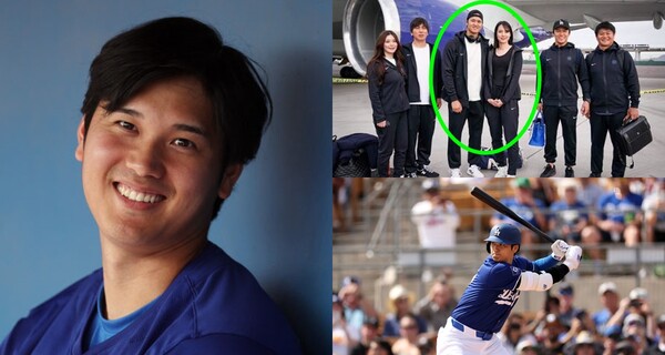 '최초!' 오타니 쇼헤이가 마침내 아내를 공개하며 태극기 게재와 함께 무려 한글로 가슴 설레는 '다섯 글자'를 남겼다